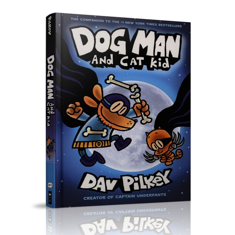 《The Adventures of Dog Man 4: Dog Man and Cat Kid》【正版图书 折扣 优惠 详情 书评 试读 ...